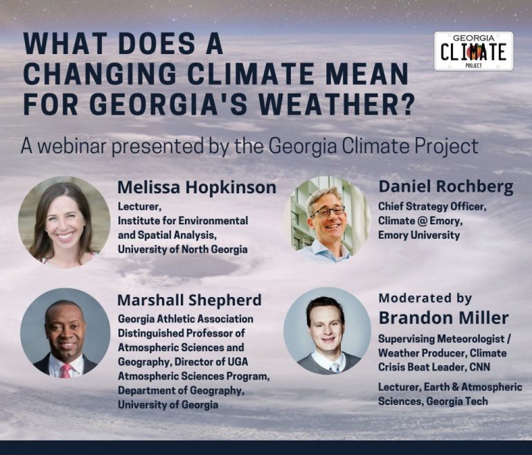 Webinar: What does a changing climate mean for Georgia’s weather ...