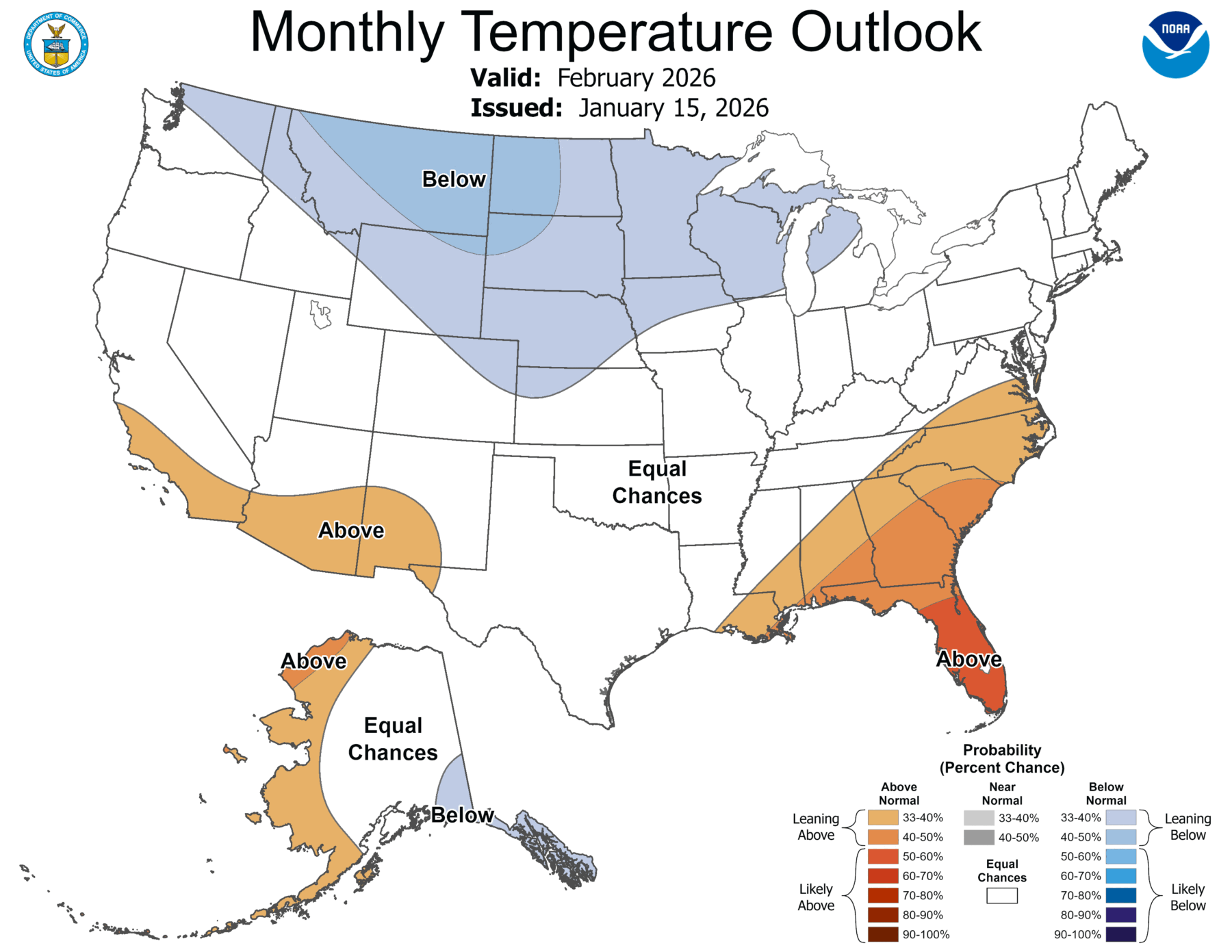 Latest Climate Outlook Shows Continued La Nina Pattern Climate And