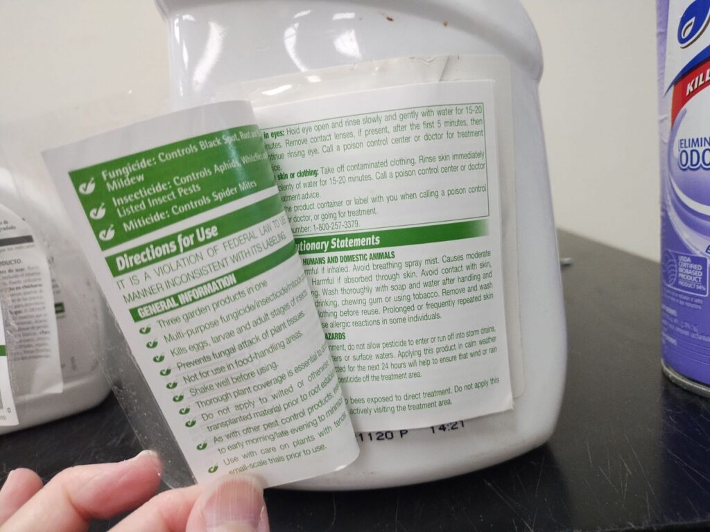How to read a pesticide label – and why you should | UGA Extension ...