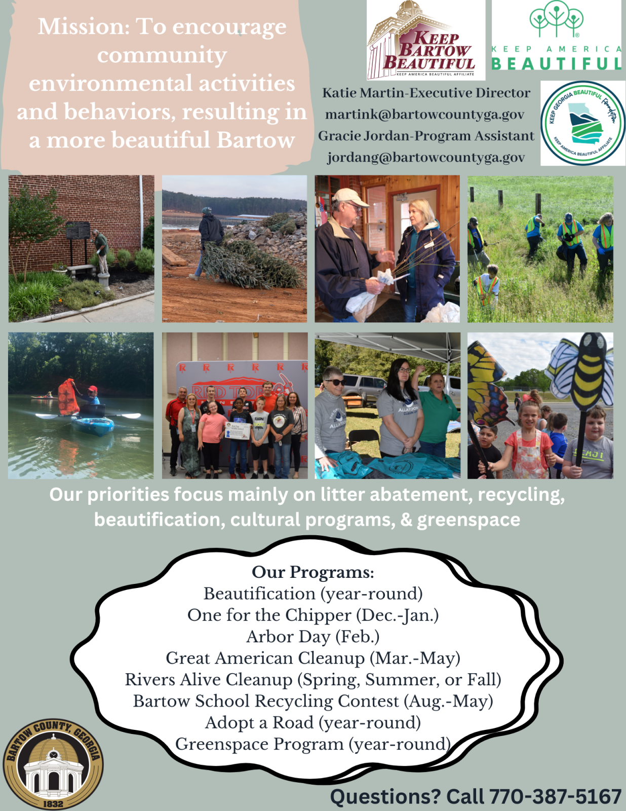 Programs and Events | Keep Bartow Beautiful