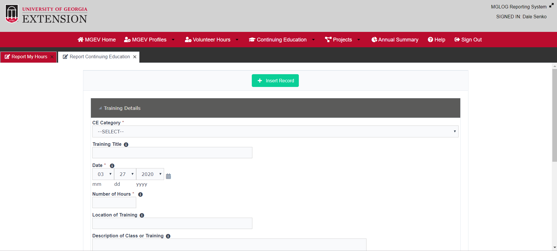 Launching into MGLOG 2.0: Entering Continuing Education Hours | Trellis ...